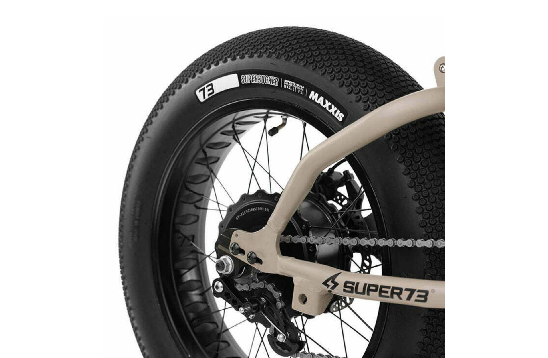 Super73 Maxxis Supersucker Tire 20" – Grip & Haltbarkeit
